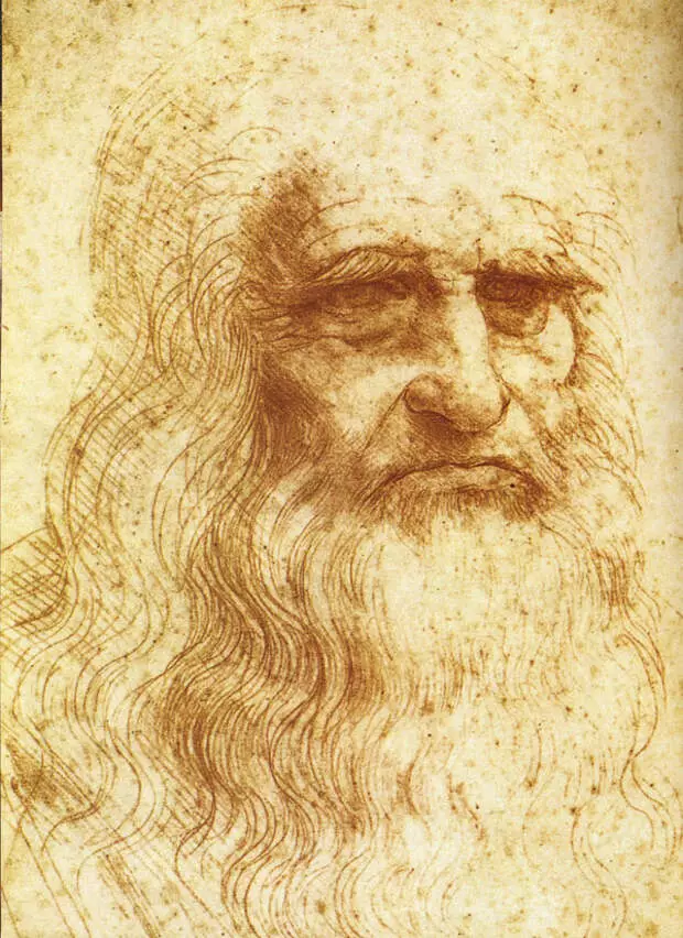 Leonardo da Vinci. Para o 560º aniversário.