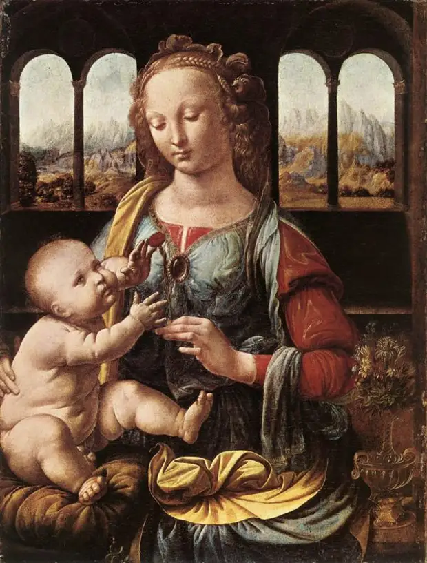 Madonna Dreyfus. Leonardo da Vinci