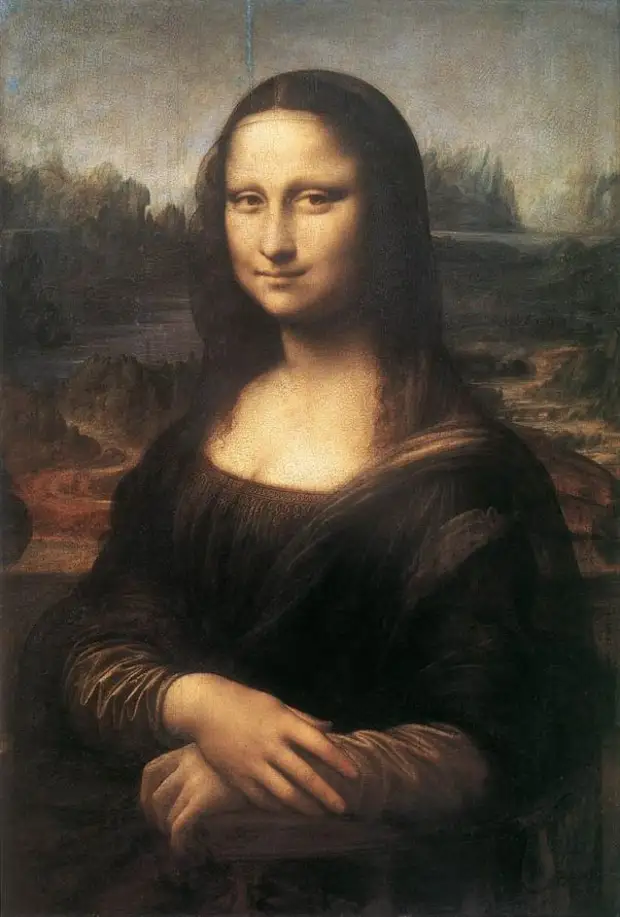 蒙娜丽莎 (La Gioconda)。 1503.达芬奇