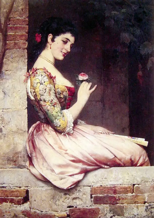 Italian artist Eugene de Blaas