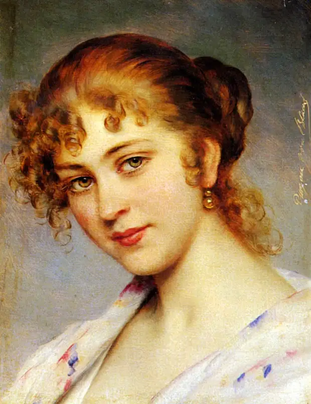 Italian artist Eugene de Blaas