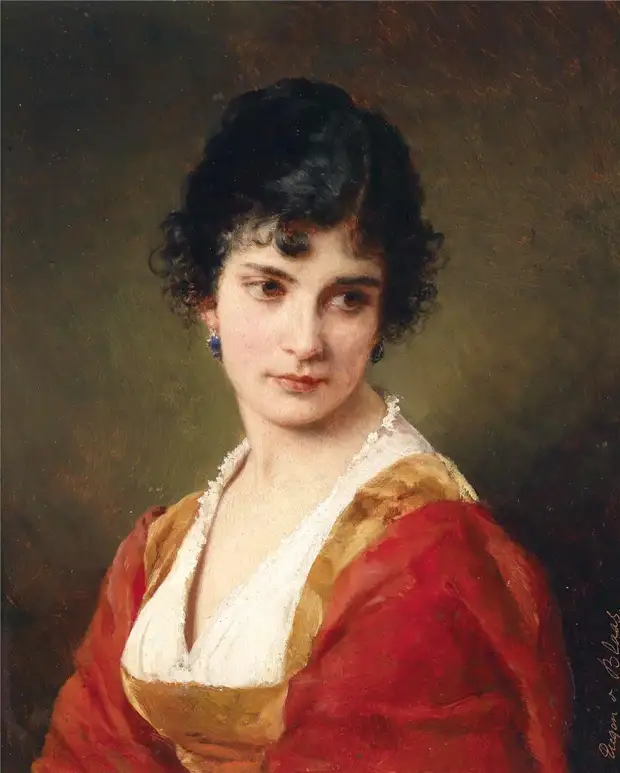 Italian artist Eugene de Blaas