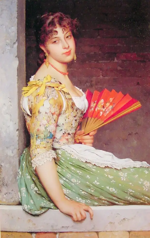 Italian artist Eugene de Blaas