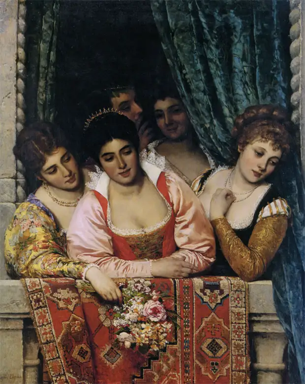 Italian artist Eugene de Blaas