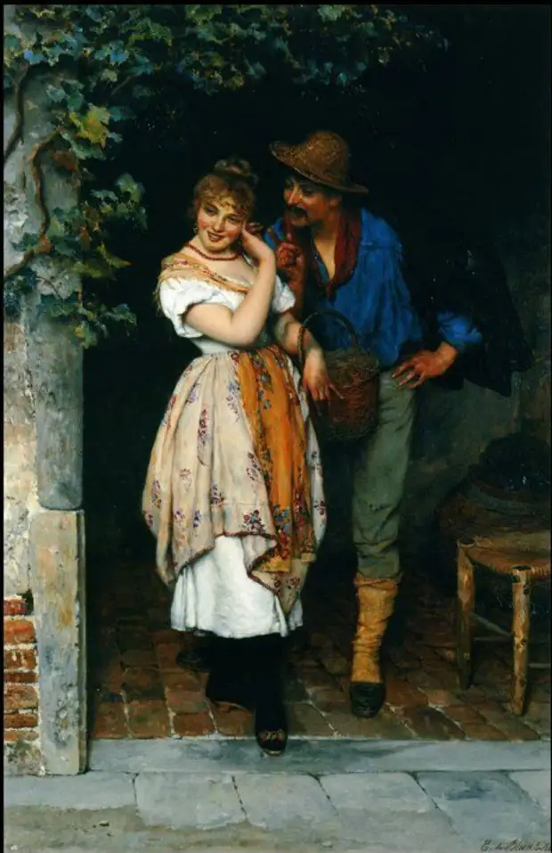 Italian artist Eugene de Blaas