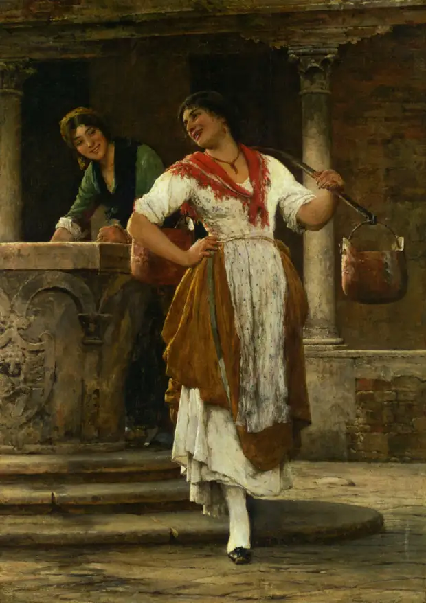 Italian artist Eugene de Blaas