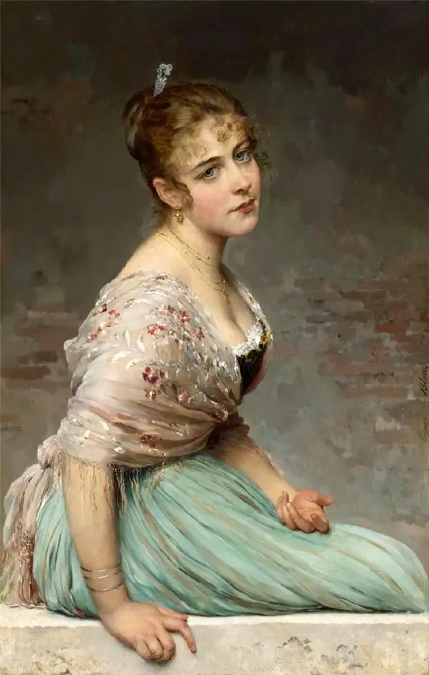 Italian artist Eugene de Blaas