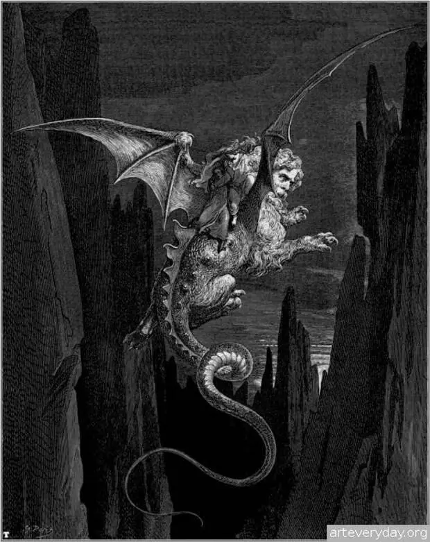 24 | UPaul Gustave Dore - uPaul Gustave Dore. Incwadi Yomzekeliso Wencwadi | ARTeveryday.org