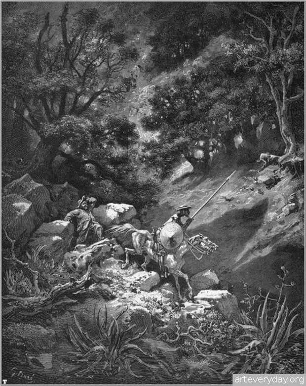 38 | Paul Gustave Dore - Paul Gustave Dore. Oluyaworan Iwe Iwe | ARTeveryday.org