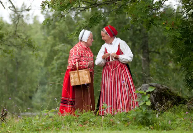 Laila Duran. Skandinavisk kostume (foto)