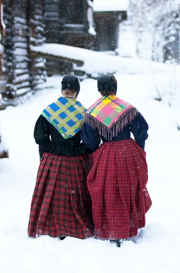 Laila Duran. Skandinavisk kostume (foto)