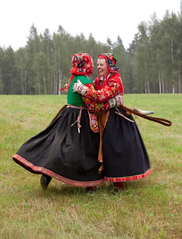 Laila Duran. Skandināvu kostīms (foto)