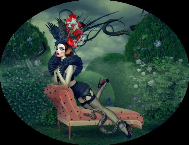 Beleza sombria nas fotos da fotógrafa Natalie Shau