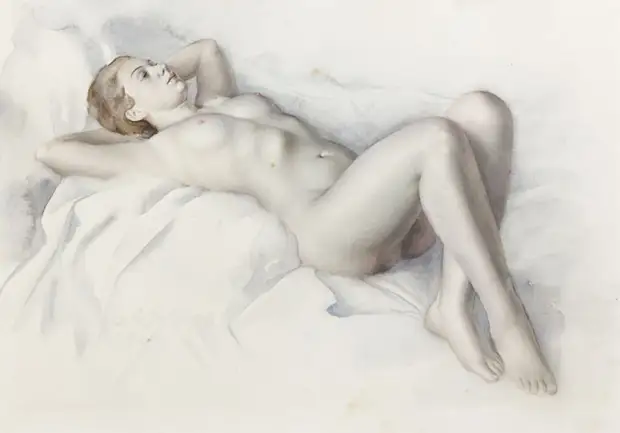 Femme nue allongйe (700x489, 51Kb)