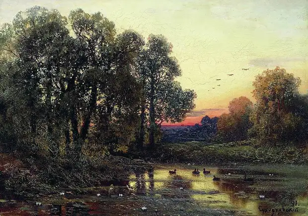 СУХОДОЛСКИ ПЕТЕР АЛЕКСАНДРОВИH, 1835-1903-РУСКИ УМЕТНИК.