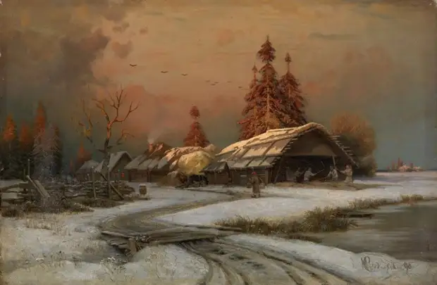 СУХОДОЛСКИ ПЕТЕР АЛЕКСАНДРОВИH, 1835-1903-РУСКИ УМЕТНИК.