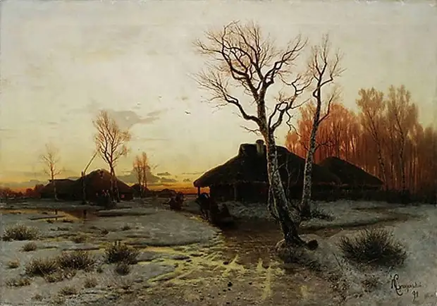 СУХОДОЛСКИ ПЕТЕР АЛЕКСАНДРОВИH, 1835-1903-РУСКИ УМЕТНИК.