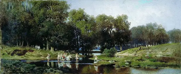 SUKHODOLSKY PETER ALEXANDROVICH, 1835-1903-RUSSISK KUNSTNER.