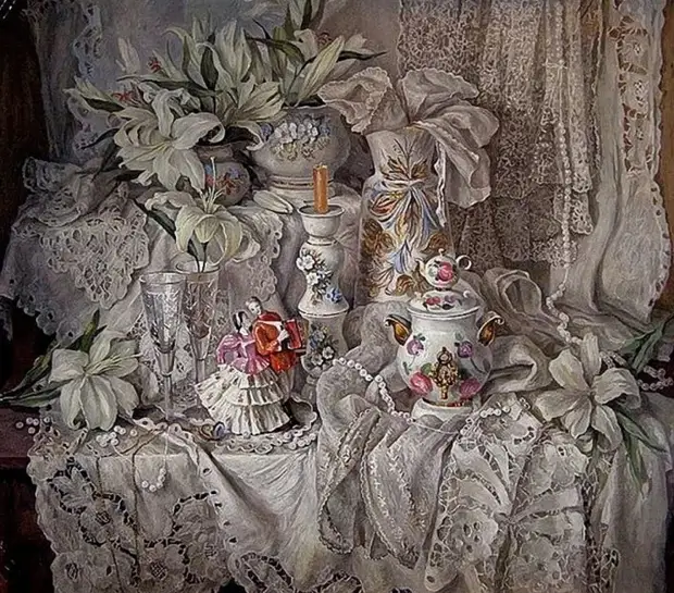 Artist Valentina Pankratieva. The magic of Russian still life.