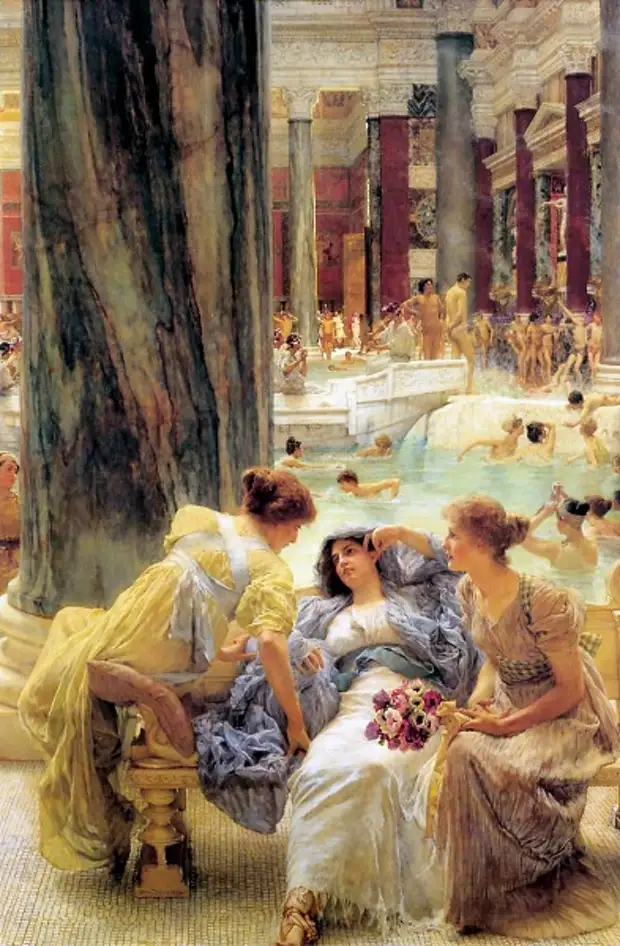 Baths in Caracalla (painting on Gallerix.ru)