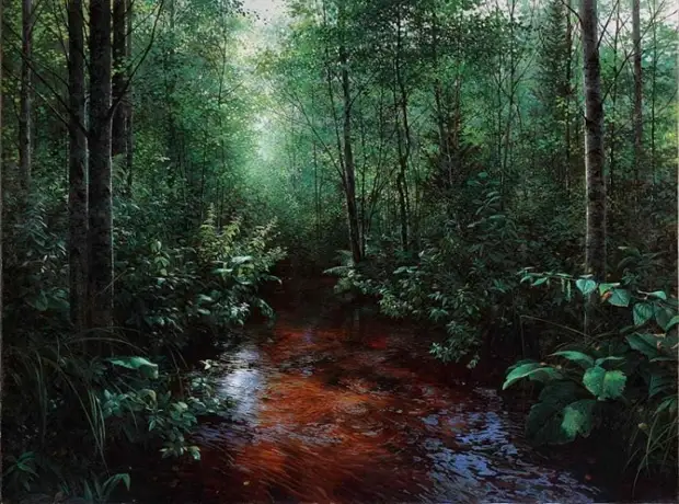 Sergey Trukhan ug ang iyang hyperrealistic landscapes