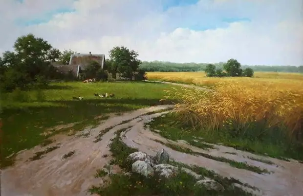 Sergey Trukhan ug ang iyang hyperrealistic landscapes