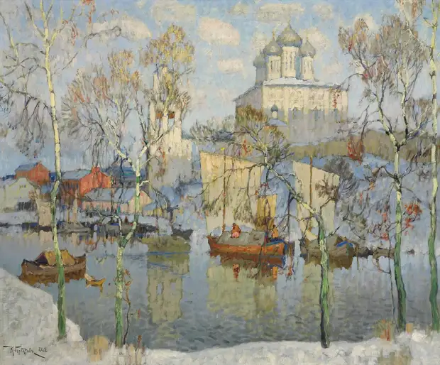 Artist Konstantin Gorbatov: am Rwsia gyda chariad