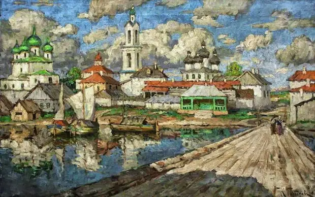 Artist Konstantin Gorbatov: am Rwsia gyda chariad