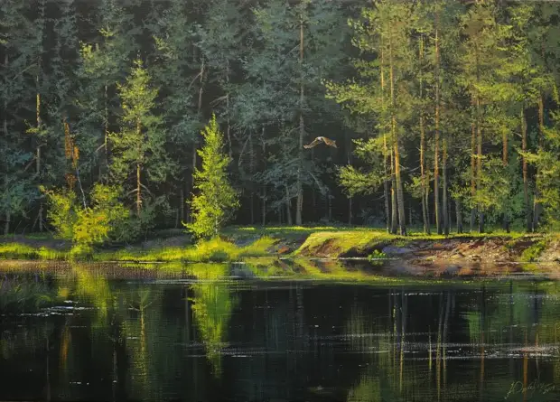 ARTIST VIKTOR YUSHKEVICH / LANDSCAPES