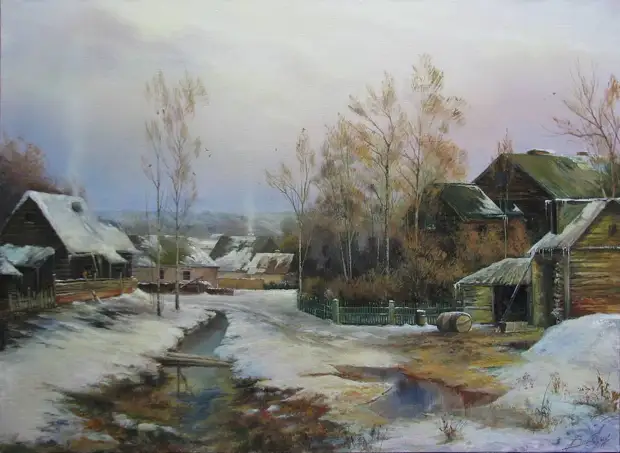 ARTIST VIKTOR YUSHKEVICH / MANZARALAR