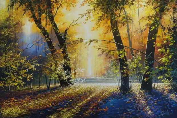 ARTIST VIKTOR YUSHKEVICH / LANDSCAPES