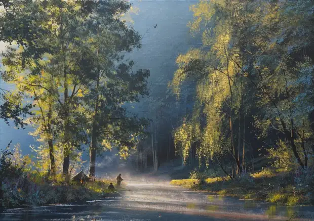 ARTIST VIKTOR YUSHKEVICH / LANDSCAPES