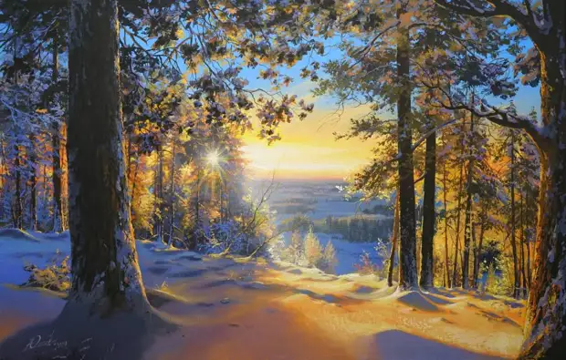 ARTIST VIKTOR YUSHKEVICH / LANDSCAPES