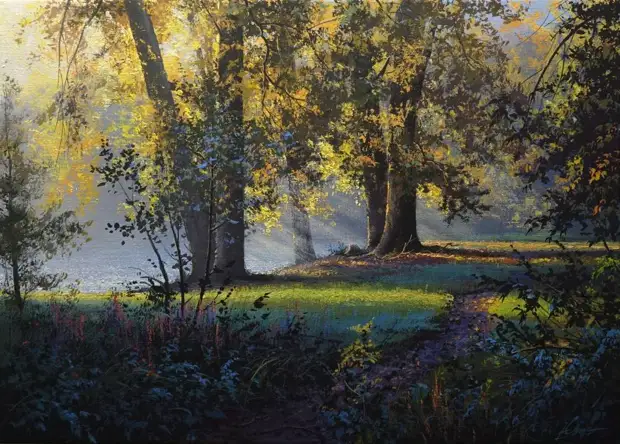 ARTIST VIKTOR YUSHKEVICH / LANDSCAPES