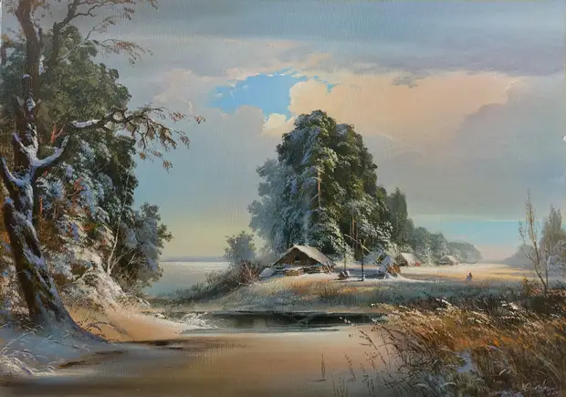 ARTIST VIKTOR YUSHKEVICH / LANDSCAPES