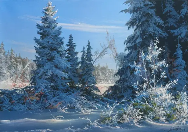 ARTIST VIKTOR YUSHKEVICH / LANDSCAPES