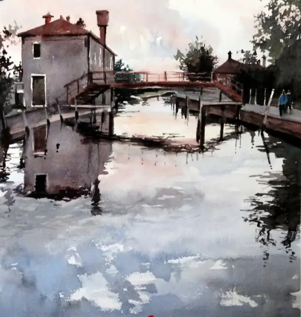 Dem Valentina Verlato seng Aquarelle