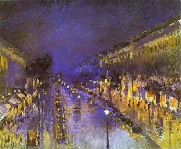 Camille Pissaro Boulevard Montmartre ည။