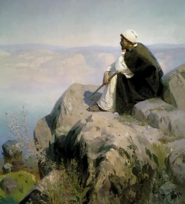 Artista Vasily Dmitrievich Polenov (1844-1927)