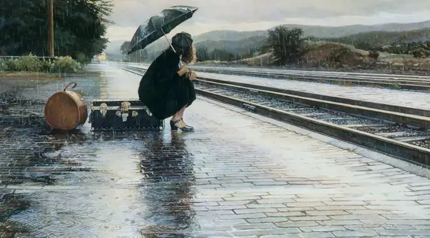 Akvareloj de Steve Hanks