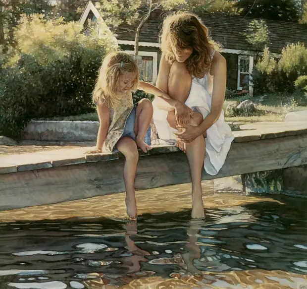 Mvua za maji za Steve Hanks