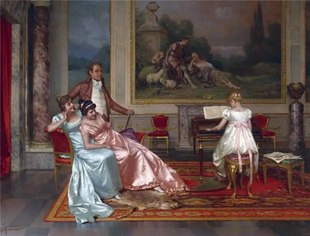 Artista italiano Vittorio Reggianini-3