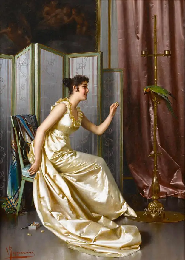 Artista italiano Vittorio Reggianini-3