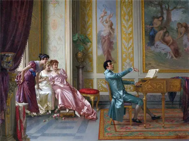 Artista italiano Vittorio Reggianini-3