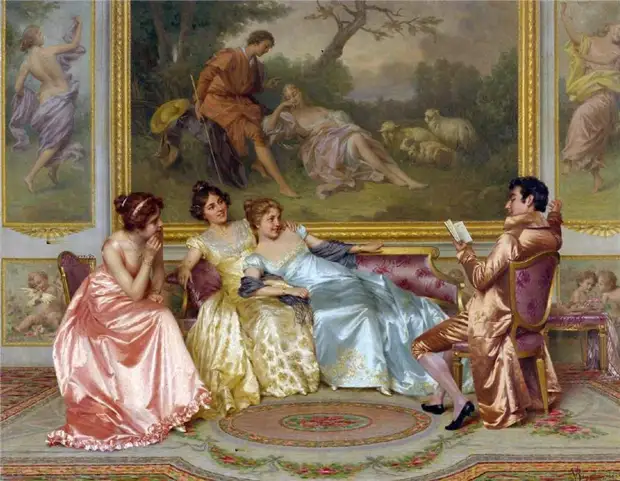 Artista italiano Vittorio Reggianini-3