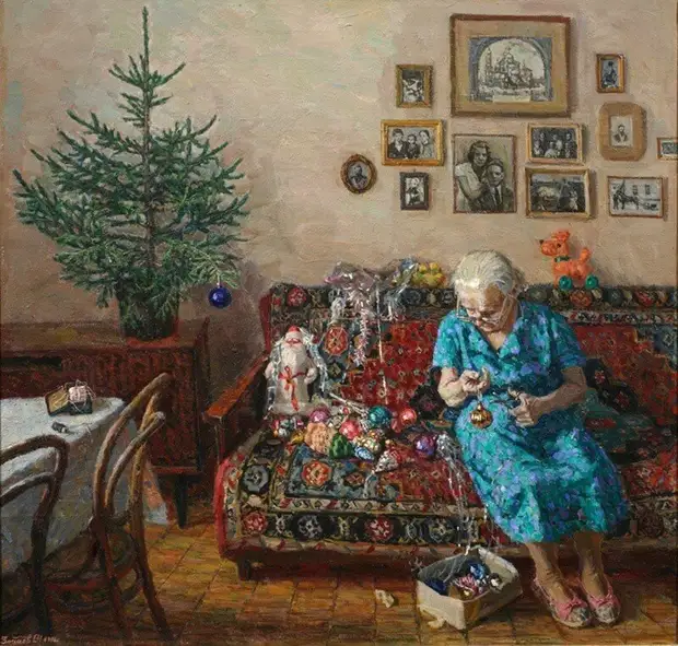 Egor Zaitsev. Milad ağacı, 1996