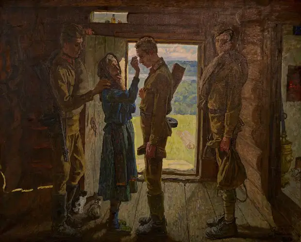 La Gran Guerra Patria en la pintura del pasado y del presente: cánones, 