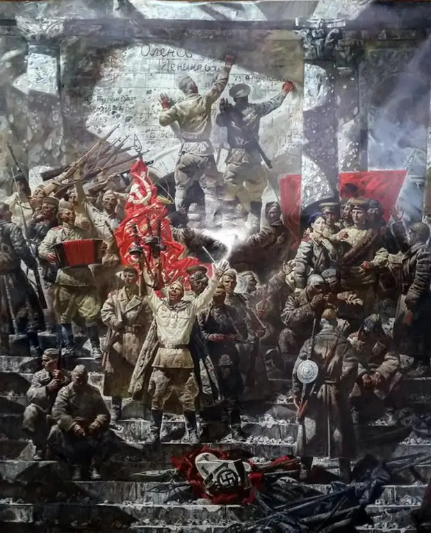 The Great Patriotic War in painting of the past and present: canons, 