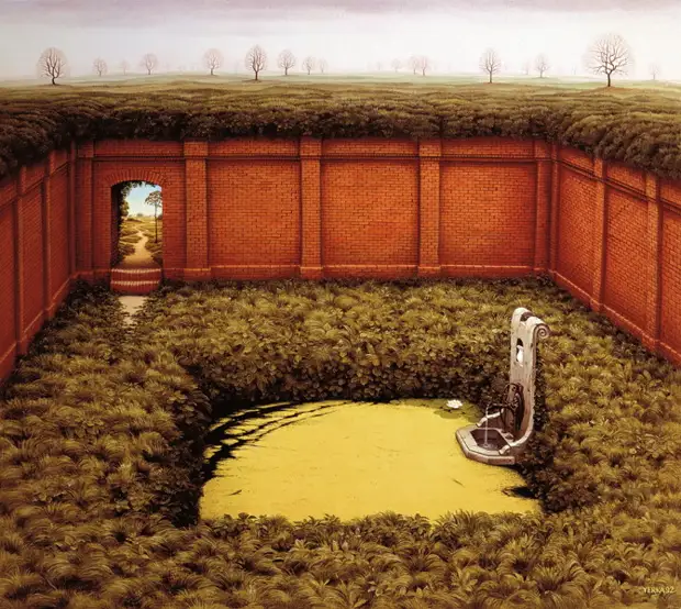 لوحات من Jacek Yerka