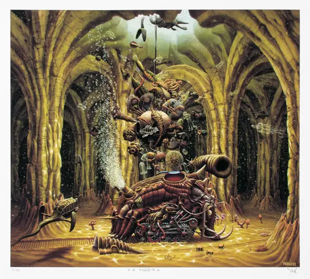 لوحات من Jacek Yerka